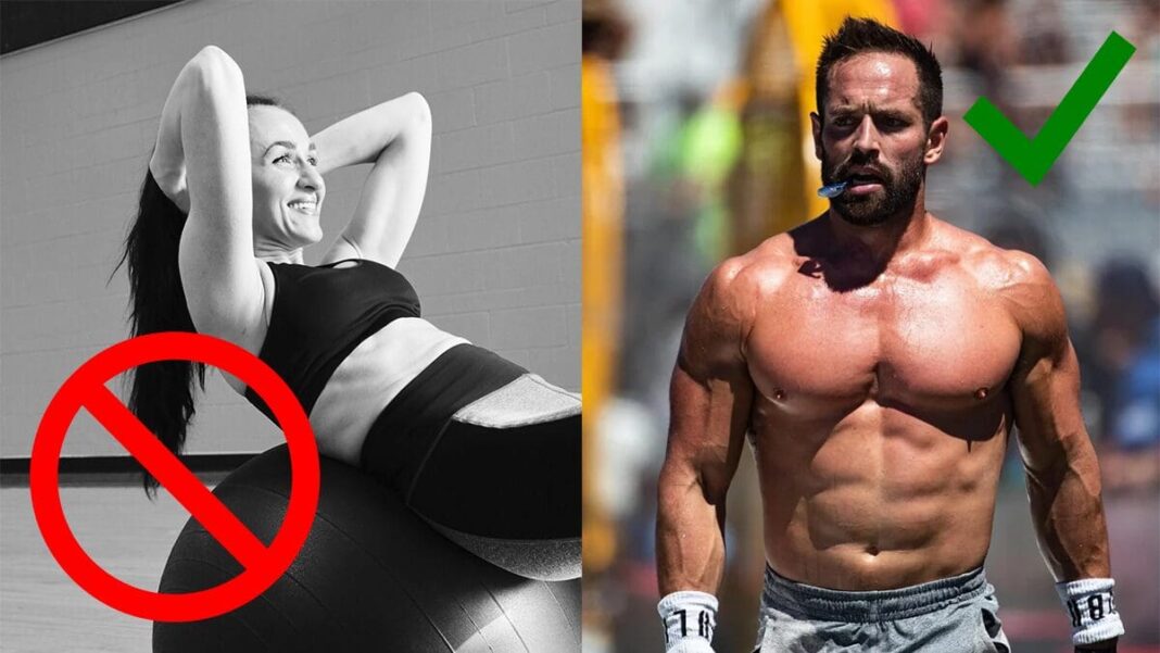 3 Abs Exercises for a Six Pack that are BETTER than Sit Ups | BOXROX