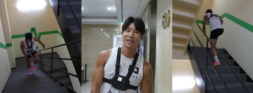 Hong Beom Seok Takes On Brutal Stair Challenge and Finds Unexpected ...